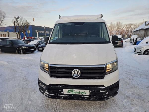 White Volkswagen Crafter 2019 in Klaipeda, with an engine capacity of 2.00 L and mileage of 180 thousand km for 15718 €, photo 2 on AUTOMOTO.COM.LV
