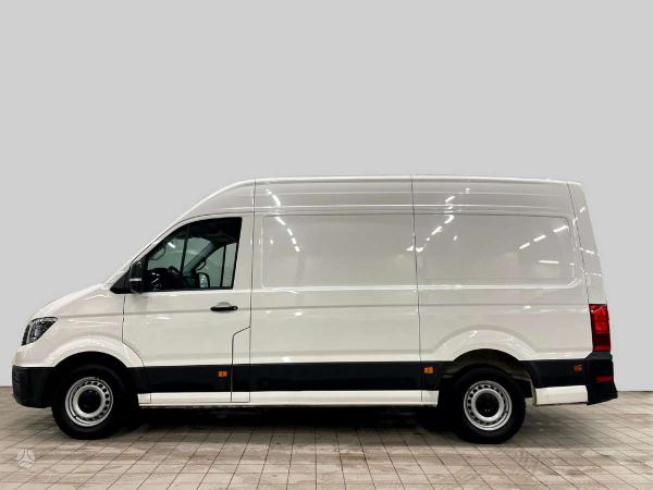White Volkswagen Crafter 2019 in Kaunas, with an engine capacity of 1.97 L and mileage of 244 thousand km for 15800 €, photo 2 on AUTOMOTO.COM.LV