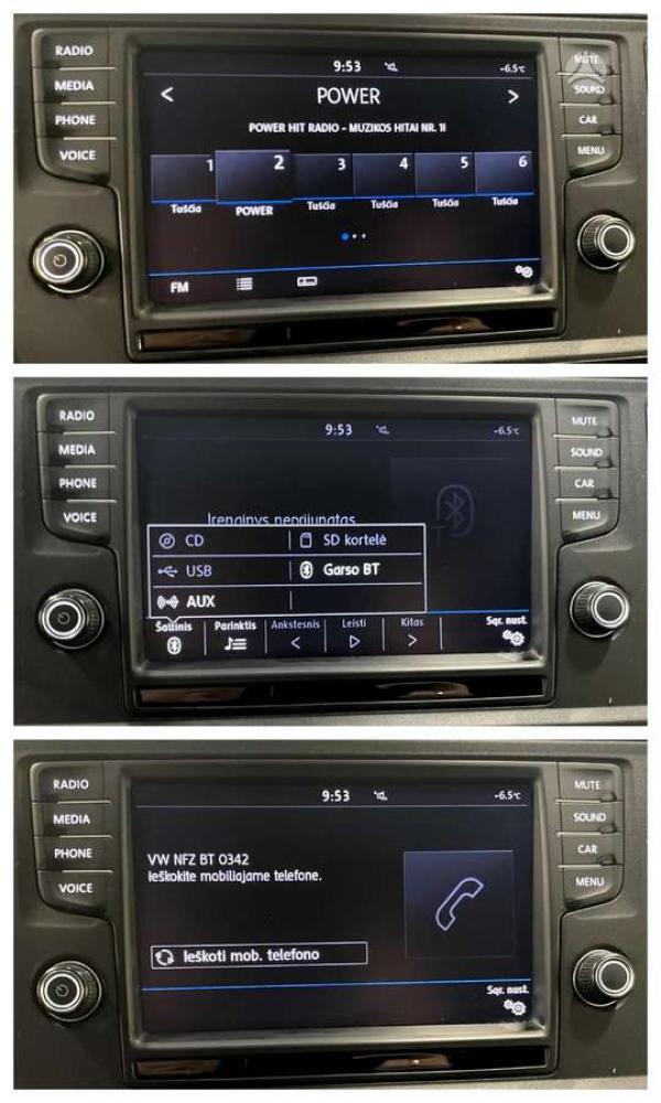 White Volkswagen Crafter 2019 in Kaunas, with an engine capacity of 1.97 L and mileage of 244 thousand km for 15800 €, photo 7 on AUTOMOTO.COM.LV