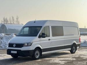 Balts Volkswagen Crafter 2019 Tauragė, ar dzinēja tilpumu 2.00 L un nobraukumu 883 tūkst. km par 10600 €, foto  vietnē AUTOMOTO.COM.LV