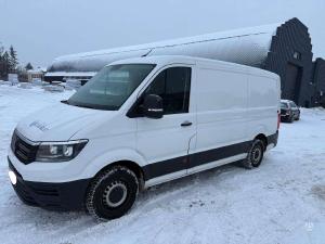 White Volkswagen Crafter 2019 in Kaunas, with an engine capacity of 2.00 L and mileage of 500 thousand km for 8950 €, photo 2 on AUTOMOTO.COM.LV