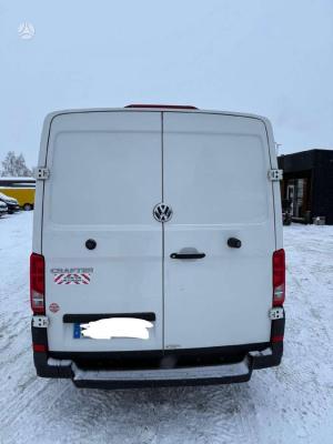 White Volkswagen Crafter 2019 in Kaunas, with an engine capacity of 2.00 L and mileage of 500 thousand km for 8950 €, photo 8 on AUTOMOTO.COM.LV