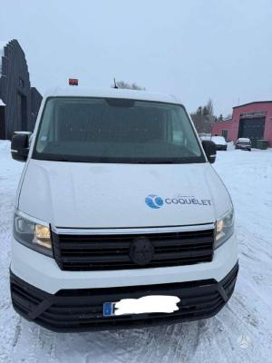 White Volkswagen Crafter 2019 in Kaunas, with an engine capacity of 2.00 L and mileage of 500 thousand km for 8950 €, photo 12 on AUTOMOTO.COM.LV