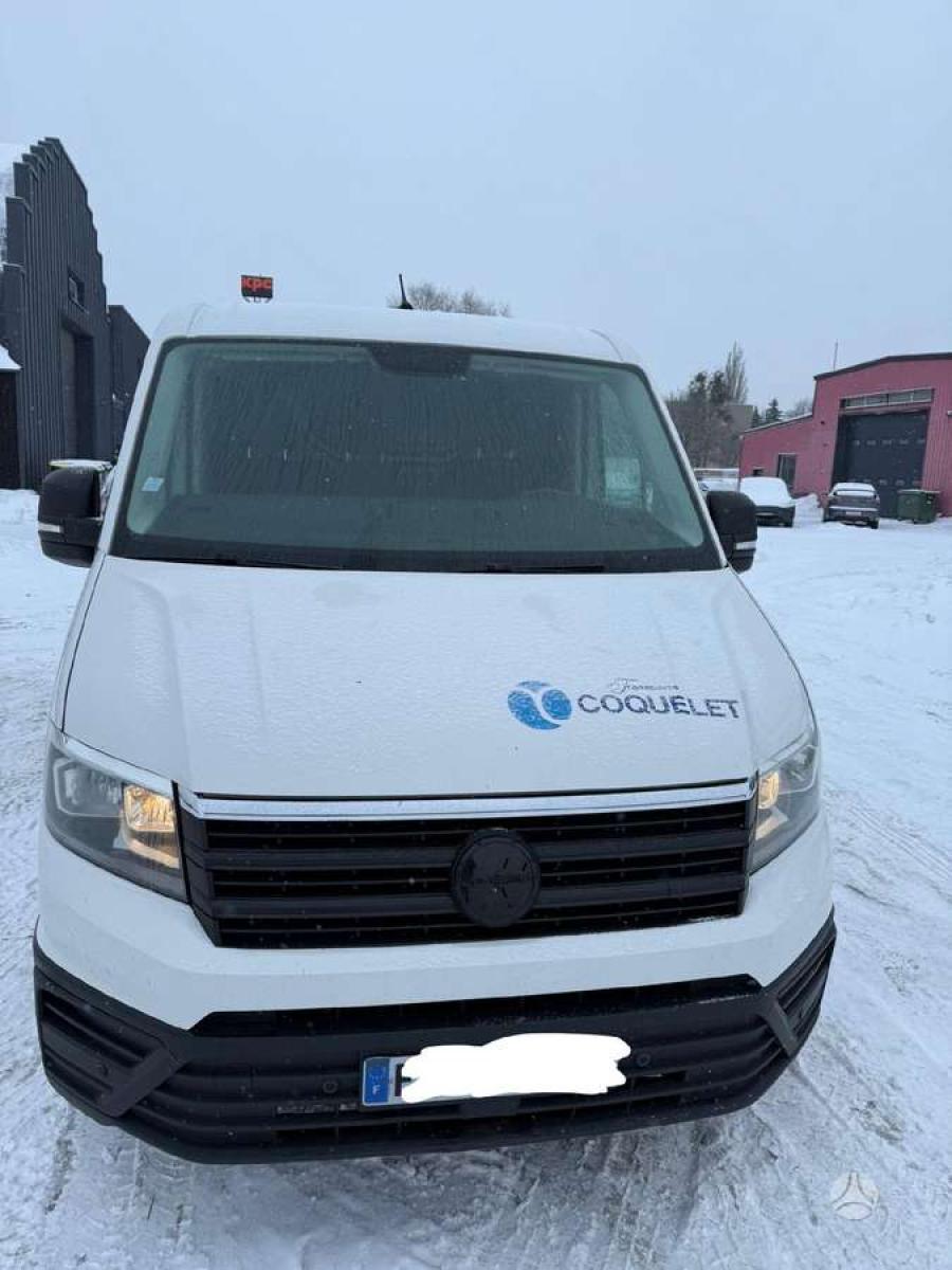 White Volkswagen Crafter 2019 in Kaunas, with an engine capacity of 2.00 L and mileage of 500 thousand km for 8950 €, photo 12 on AUTOMOTO.COM.LV