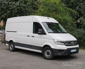 Balts Volkswagen Crafter 2019 Rīga, ar dzinēja tilpumu 2.00 L un nobraukumu 56 tūkst. km par 14900 €, foto  vietnē AUTOMOTO.COM.LV