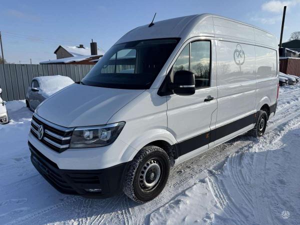 White Volkswagen Crafter 2019 in Taurage, with an engine capacity of 1.97 L and mileage of 456 thousand km for 12000 €, photo 1 on AUTOMOTO.COM.LV