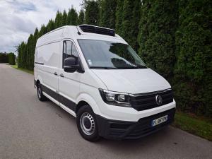 White Volkswagen Crafter 2019 in Taurage, with an engine capacity of 2.00 L and mileage of 216 thousand km for 15800 €, photo 3 on AUTOMOTO.COM.LV