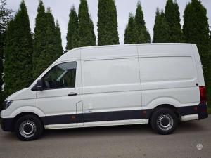 White Volkswagen Crafter 2019 in Taurage, with an engine capacity of 2.00 L and mileage of 216 thousand km for 15800 €, photo 10 on AUTOMOTO.COM.LV