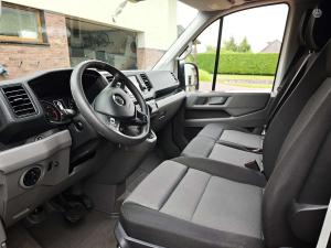 White Volkswagen Crafter 2019 in Taurage, with an engine capacity of 2.00 L and mileage of 217 thousand km for 15400 €, photo 9 on AUTOMOTO.COM.LV