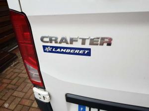 White Volkswagen Crafter 2019 in Taurage, with an engine capacity of 2.00 L and mileage of 217 thousand km for 15400 €, photo 17 on AUTOMOTO.COM.LV