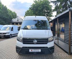 White Volkswagen Crafter 2019 in Riga, with an engine capacity of 2.00 L and mileage of 0 thousand km for 21175 €, photo 3 on AUTOMOTO.COM.LV