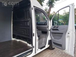 White Volkswagen Crafter 2019 in Riga, with an engine capacity of 2.00 L and mileage of 0 thousand km for 21175 €, photo 15 on AUTOMOTO.COM.LV