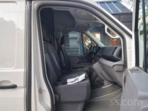 White Volkswagen Crafter 2019 in Riga, with an engine capacity of 2.00 L and mileage of 0 thousand km for 21175 €, photo 17 on AUTOMOTO.COM.LV