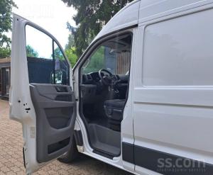 White Volkswagen Crafter 2019 in Riga, with an engine capacity of 2.00 L and mileage of 0 thousand km for 21175 €, photo 19 on AUTOMOTO.COM.LV