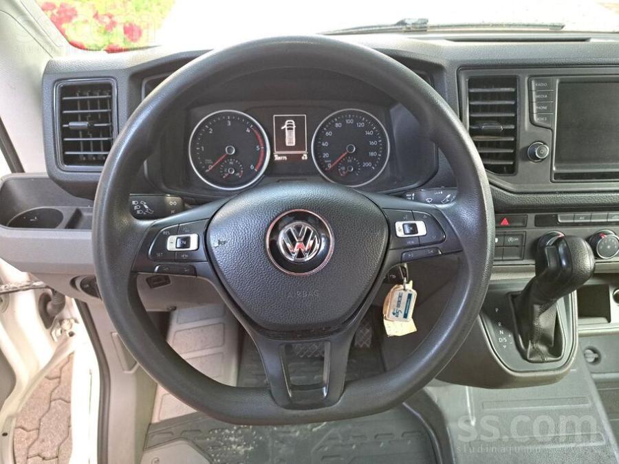 White Volkswagen Crafter 2019 in Riga, with an engine capacity of 2.00 L and mileage of 0 thousand km for 21175 €, photo 23 on AUTOMOTO.COM.LV