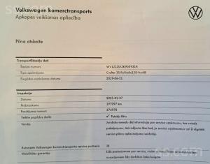 White Volkswagen Crafter 2019 in Riga, with an engine capacity of 2.00 L and mileage of 0 thousand km for 21175 €, photo 33 on AUTOMOTO.COM.LV
