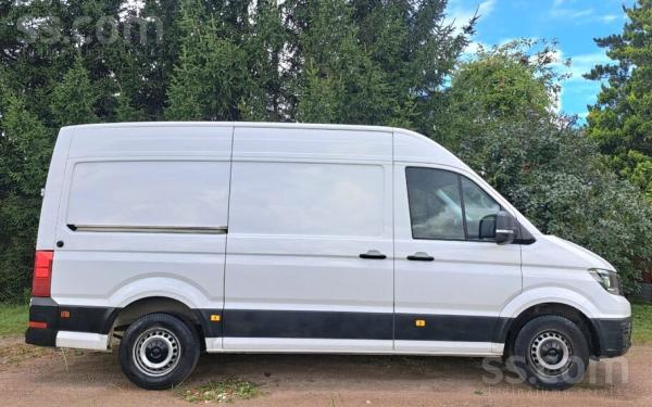 Balts Volkswagen Crafter 2019 Rīga, ar dzinēja tilpumu 2.00 L un nobraukumu 0 tūkst. km par 20812 €, foto 2 vietnē AUTOMOTO.COM.LV