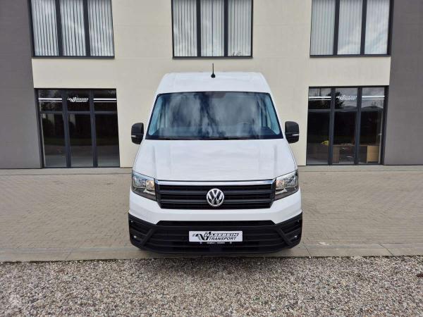 White Volkswagen Crafter 2019 in Marijampole, with an engine capacity of 1.97 L and mileage of 258 thousand km for 17500 €, photo 3 on AUTOMOTO.COM.LV