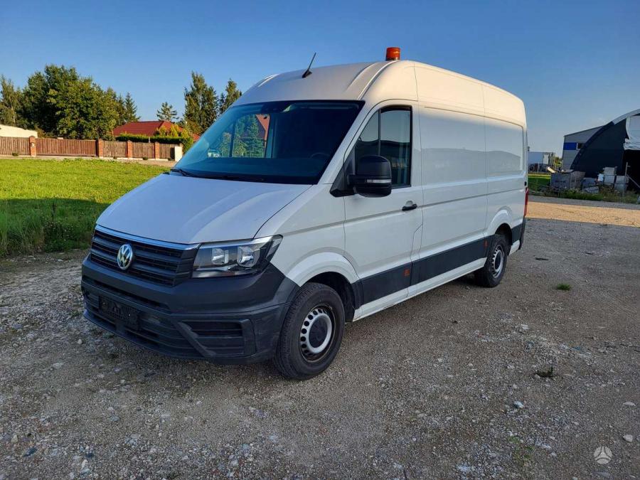 Balts Volkswagen Crafter 2019 Kauņa, ar dzinēja tilpumu 2.00 L un nobraukumu 203 tūkst. km par 12500 €, foto 1 vietnē AUTOMOTO.COM.LV