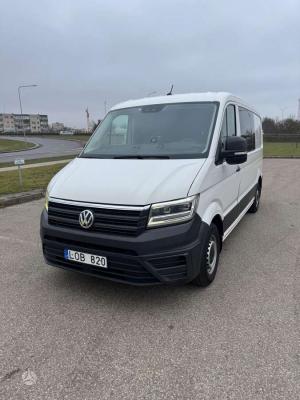 Balts Volkswagen Crafter 2020 Viļņa, ar dzinēja tilpumu 2.00 L un nobraukumu 192 tūkst. km par 15800 €, foto  vietnē AUTOMOTO.COM.LV