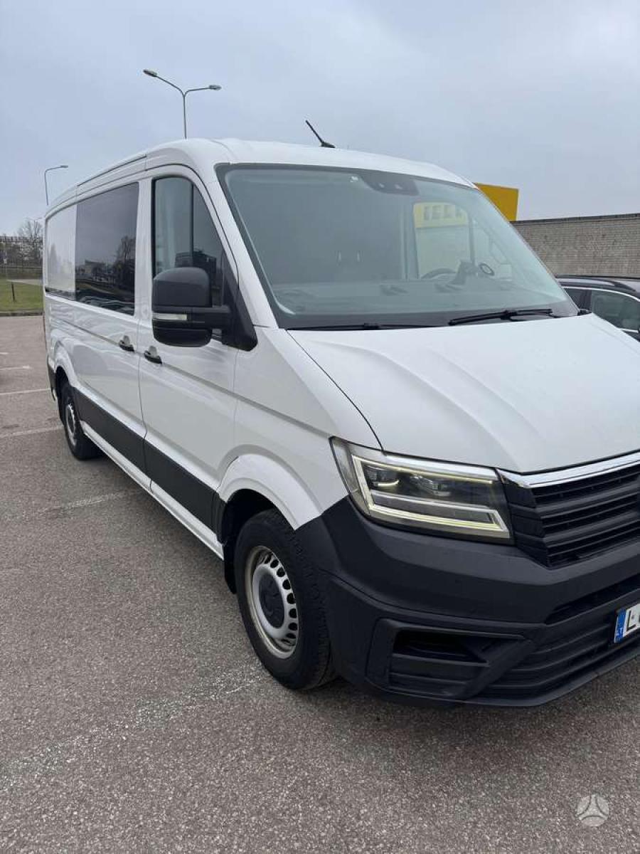 Balts Volkswagen Crafter 2020 Viļņa, ar dzinēja tilpumu 2.00 L un nobraukumu 192 tūkst. km par 15800 €, foto 2 vietnē AUTOMOTO.COM.LV