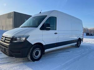 White Volkswagen Crafter 2020 in Vilnius, with an engine capacity of 1.97 L and mileage of 177 thousand km for 15718 €, photo 6 on AUTOMOTO.COM.LV