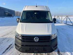 White Volkswagen Crafter 2020 in Vilnius, with an engine capacity of 1.97 L and mileage of 177 thousand km for 15718 €, photo 8 on AUTOMOTO.COM.LV