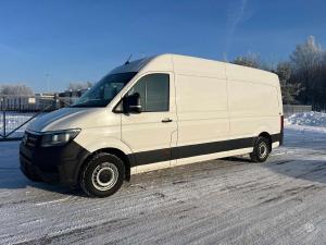 White Volkswagen Crafter 2020 in Vilnius, with an engine capacity of 1.97 L and mileage of 177 thousand km for 15718 €, photo 11 on AUTOMOTO.COM.LV