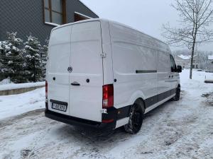 White Volkswagen Crafter 2020 in Kaunas, with an engine capacity of 2.00 L and mileage of 121 thousand km for 15700 €, photo 7 on AUTOMOTO.COM.LV