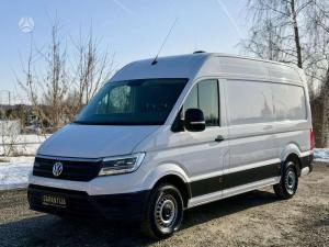 White Volkswagen Crafter 2020 in Siauliai, with an engine capacity of 2.00 L and mileage of 129 thousand km for 25900 €, photo 11 on AUTOMOTO.COM.LV