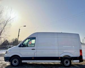 White Volkswagen Crafter 2020 in Siauliai, with an engine capacity of 2.00 L and mileage of 129 thousand km for 25900 €, photo 16 on AUTOMOTO.COM.LV