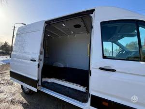 White Volkswagen Crafter 2020 in Siauliai, with an engine capacity of 2.00 L and mileage of 129 thousand km for 25900 €, photo 21 on AUTOMOTO.COM.LV