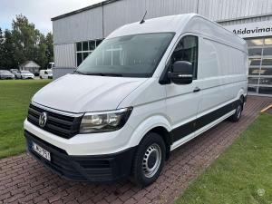 White Volkswagen Crafter 2020 in Panevezys, with an engine capacity of 1.97 L and mileage of 213 thousand km for 16500 €, photo  on AUTOMOTO.COM.LV