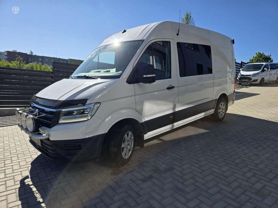 Balts Volkswagen Crafter 2020 Telšiai, ar dzinēja tilpumu 2.00 L un nobraukumu 234 tūkst. km par 19770 €, foto 3 vietnē AUTOMOTO.COM.LV
