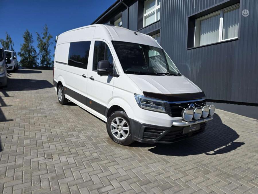 Balts Volkswagen Crafter 2020 Telšiai, ar dzinēja tilpumu 2.00 L un nobraukumu 234 tūkst. km par 19770 €, foto 6 vietnē AUTOMOTO.COM.LV