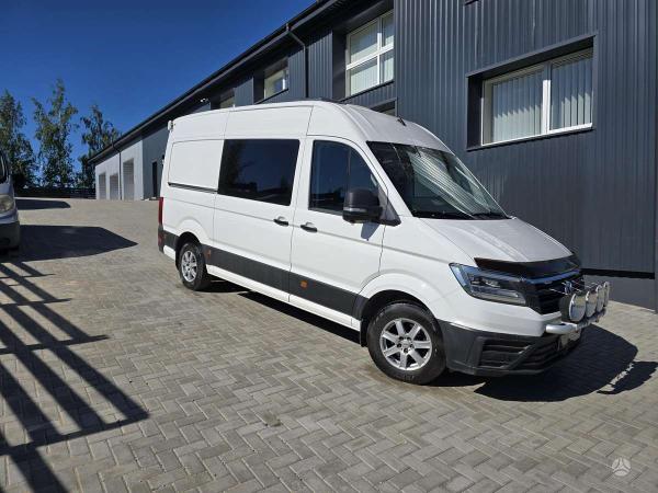 Balts Volkswagen Crafter 2020 Telšiai, ar dzinēja tilpumu 2.00 L un nobraukumu 234 tūkst. km par 19770 €, foto 6 vietnē AUTOMOTO.COM.LV