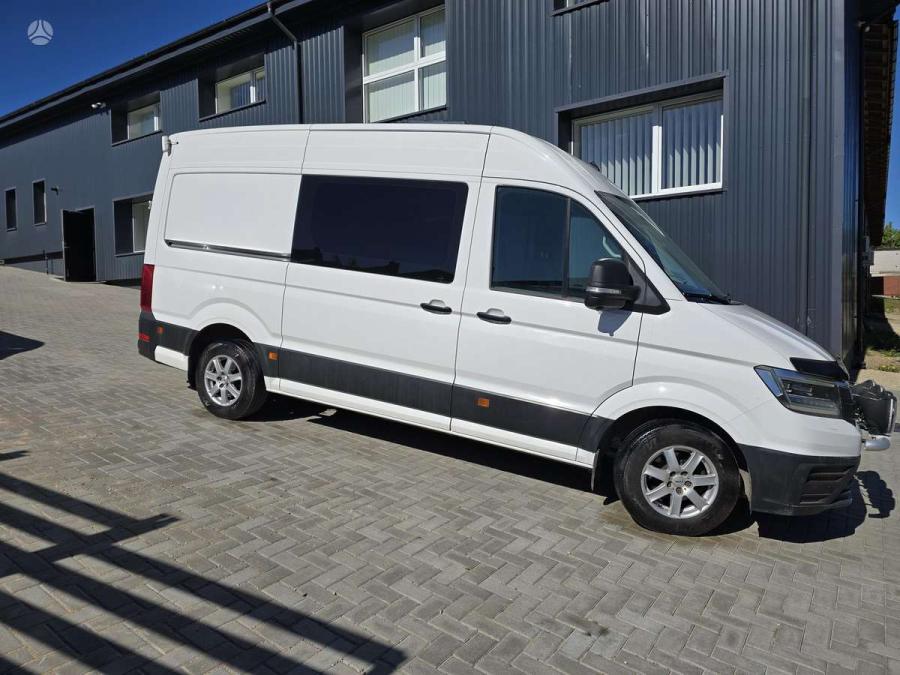 Balts Volkswagen Crafter 2020 Telšiai, ar dzinēja tilpumu 2.00 L un nobraukumu 234 tūkst. km par 19770 €, foto 8 vietnē AUTOMOTO.COM.LV