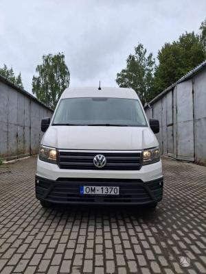 White Volkswagen Crafter 2020 in Riga, with an engine capacity of 2.00 L and mileage of 181 thousand km for 13990 €, photo 4 on AUTOMOTO.COM.LV