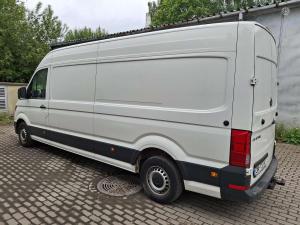 White Volkswagen Crafter 2020 in Riga, with an engine capacity of 2.00 L and mileage of 181 thousand km for 13990 €, photo 6 on AUTOMOTO.COM.LV