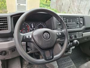 White Volkswagen Crafter 2020 in Riga, with an engine capacity of 2.00 L and mileage of 181 thousand km for 13990 €, photo 11 on AUTOMOTO.COM.LV