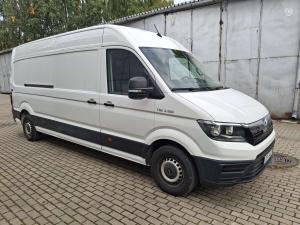 White Volkswagen Crafter 2020 in Riga, with an engine capacity of 2.00 L and mileage of 181 thousand km for 13990 €, photo 26 on AUTOMOTO.COM.LV