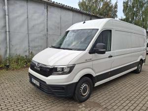 White Volkswagen Crafter 2020 in Riga, with an engine capacity of 2.00 L and mileage of 181 thousand km for 13990 €, photo 27 on AUTOMOTO.COM.LV