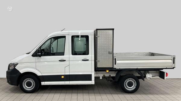 White Volkswagen Crafter 2021 in Kaunas, with an engine capacity of 1.97 L and mileage of 151 thousand km for 18500 €, photo 2 on AUTOMOTO.COM.LV