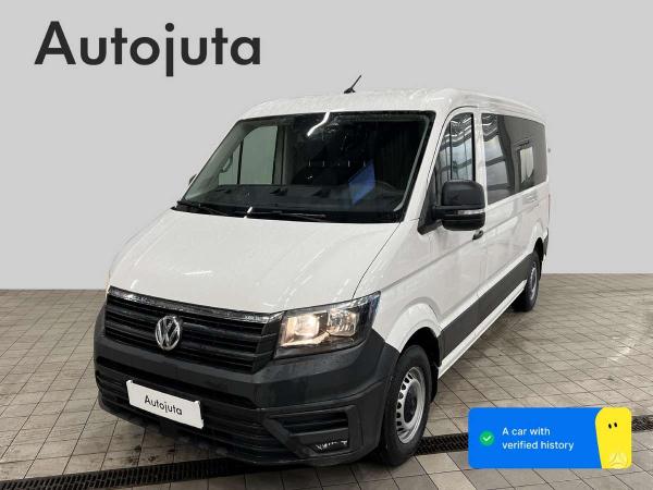 White Volkswagen Crafter 2021 in Kaunas, with an engine capacity of 1.97 L and mileage of 186 thousand km for 18800 €, photo 1 on AUTOMOTO.COM.LV