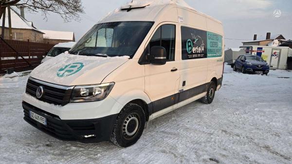 Balts Volkswagen Crafter 2021 Tauragė, ar dzinēja tilpumu 2.00 L un nobraukumu 232 tūkst. km par 15800 €, foto 2 vietnē AUTOMOTO.COM.LV