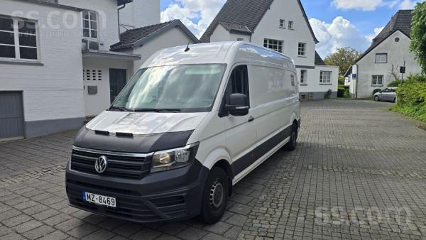 White Volkswagen Crafter 2021 in Talsi, with an engine capacity of 2.00 L and mileage of 380 thousand km for 14000 €, photo 1 on AUTOMOTO.COM.LV