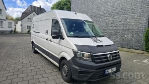 White Volkswagen Crafter 2021 in Talsi, with an engine capacity of 2.00 L and mileage of 380 thousand km for 14000 €, photo 3 on AUTOMOTO.COM.LV