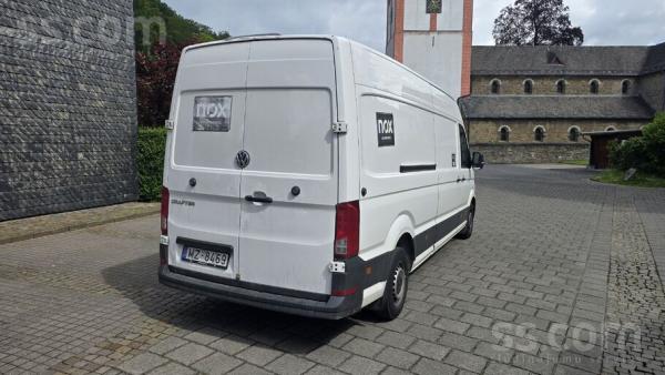White Volkswagen Crafter 2021 in Talsi, with an engine capacity of 2.00 L and mileage of 380 thousand km for 14000 €, photo 4 on AUTOMOTO.COM.LV
