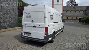 White Volkswagen Crafter 2021 in Talsi, with an engine capacity of 2.00 L and mileage of 380 thousand km for 14000 €, photo 5 on AUTOMOTO.COM.LV
