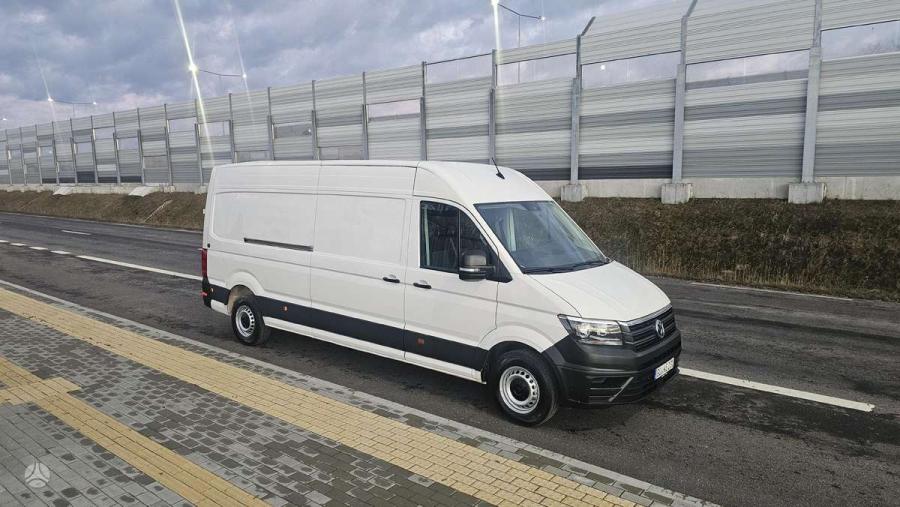 White Volkswagen Crafter 2022 in Marijampole, with an engine capacity of 2.00 L and mileage of 171 thousand km for 20800 €, photo 1 on AUTOMOTO.COM.LV